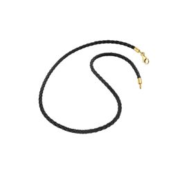 NENALINA Kette Damen Gr&ouml;&szlig;e 45 gold / schwarz