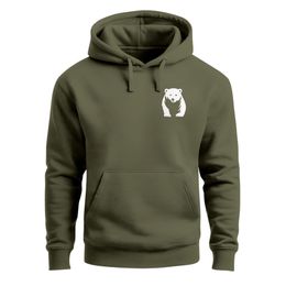Neverless Sweatshirt 'B&auml;r' Herren Gr&ouml;&szlig;e L gr&uuml;n