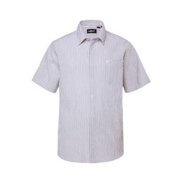 Men Plus Button Up Shirt male size 8XL Navy / White