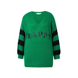 Angel of Style Pullover Damen Gr&ouml;&szlig;e L/XL gr&uuml;n / schwarz