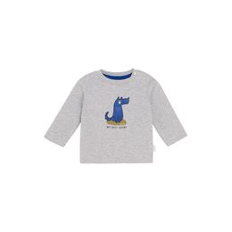 Noppies T-Shirt 'Shafer' Jungen Gr&ouml;&szlig;e 86 blau / graumeliert