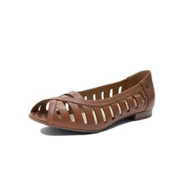 Maciejka Ballerina 'P7540-29/00-1' Damen Gr&ouml;&szlig;e 38 kastanienbraun Sommerschuhe