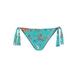 Sunseeker Bikinihose 'Jam' Damen Gr&ouml;&szlig;e L blau / neonblau / hummer / wei&szlig;