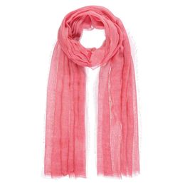 Passigatti Tuch 'Schal uni' Damen Gr&ouml;&szlig;e One Size pink