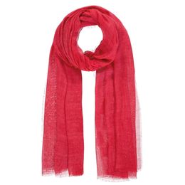 Passigatti Tuch 'Schal uni' Damen Gr&ouml;&szlig;e One Size rot
