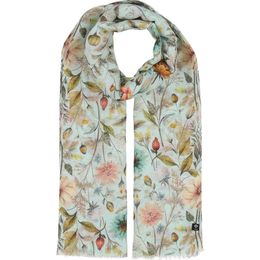 FRAAS Schal Damen Gr&ouml;&szlig;e One Size azur / gr&uuml;n / mint / rosa