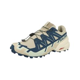 Salomon Laufschuh 'Speedcross 6' Herren Gr&ouml;&szlig;e 44.5/45 creme / saphir