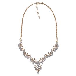 Firetti Collier Damen Gr&ouml;&szlig;e One Size rosegold / wei&szlig;
