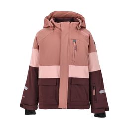 Zigzag Skijacke 'Taylora' Jungen Gr&ouml;&szlig;e 140 rosa / altrosa / rotviolett