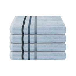 Uncover By Schiesser Handtuch 'Ohio' Damen Gr&ouml;&szlig;e 50 x 100 hellblau