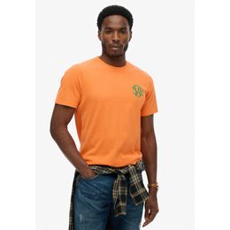 Superdry & Co T-Shirt Herren Gr&ouml;&szlig;e L orange