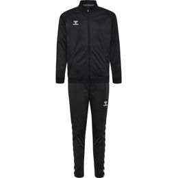 Hummel Trainingsanzug 'Playful' Jungen Gr&ouml;&szlig;e 128 schwarz / wei&szlig;