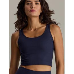 Hey Honey Sports Top 'Longline Tank Ribbed' female size M Night blue