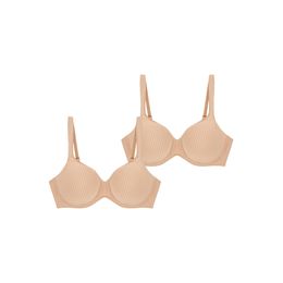 Triumph BH Damen Gr&ouml;&szlig;e 75 beige Sommerkleid