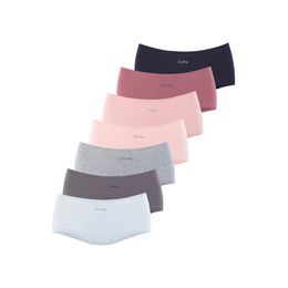 Vivance By Lascana Panty Damen Gr&ouml;&szlig;e XS navy / pastellblau / grau / dunkelgrau / rosa / dunkelpink