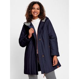 Heine Damen Jacke, Blau, Gr. 40, Steppjacken, Material: Polyester. Besatz: Polyester