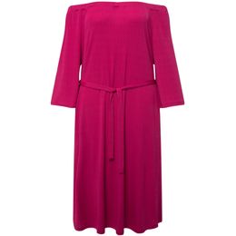 Ulla Popken Kleid Damen Gr&ouml;&szlig;e 62/64 pink