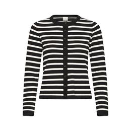 Ichi Knit Cardigan 'LULS ' female size M Black / White