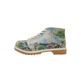 DOGO Schn&uuml;rstiefel 'DOGO Shortcut Boots - Travel Fills the Soul' Damen Gr&ouml;&szlig;e 38 beige