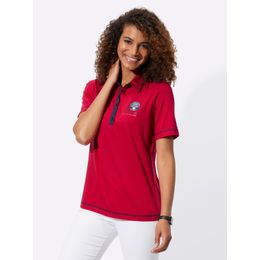 Heine Damen Shirt, Rot, Gr. 36, T-Shirts, Material: Baumwolle