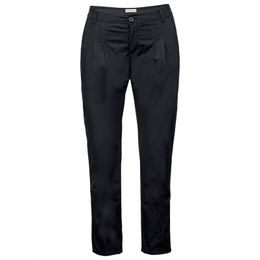 sheego Damen Chinohose mit Bundfalten, schwarz, Gr&ouml;&szlig;e 20