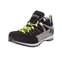 GUGGEN Mountain Sportlicher Schn&uuml;rschuh 'HPT52' Herren Gr&ouml;&szlig;e 41 neongelb / hellgrau / schwarz