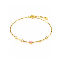 Pure Schmuck Bracelet 'Garden Grace Armband | Bridgerton' female size 17 / 20 cm Rose