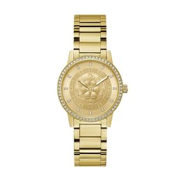 Guess Uhr 'Petal' Damen Gr&ouml;&szlig;e One Size gold / transparent