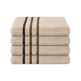 Uncover By Schiesser Handtuch 'Ohio' Damen Gr&ouml;&szlig;e 50 x 100 sand