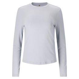 ENDURANCE ATHLECIA Athlecia Langarmshirt 'Miwa' Damen Gr&ouml;&szlig;e XXXL hellgrau