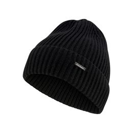 Bruno Banani M&uuml;tze Herren Gr&ouml;&szlig;e 55/60 schwarz / silber
