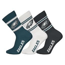 NFL Socken Herren Gr&ouml;&szlig;e 39/42 petrol / schwarz / wei&szlig;