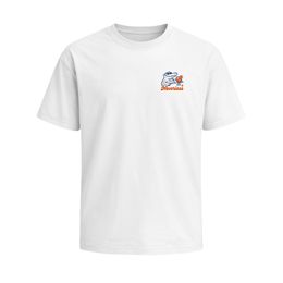 Neverless Shirt 'Spritzing the day away' male size L White