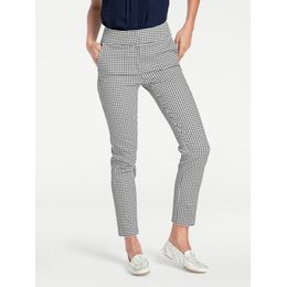 Heine Damen R&ouml;hrenhose, Schwarz, Gr. 36, 7/8-Hose, Material: Baumwolle, vielseitig kombinierbar