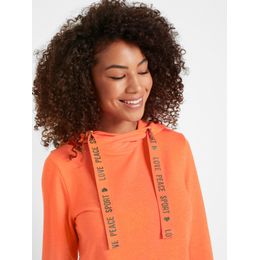 Catamaran Sports Damen Sweatshirt mit Kapuze, orange, Gr&ouml;&szlig;e 48/50