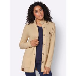 Longstrickjacke