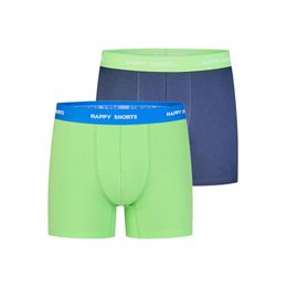 Happy Shorts Boxershorts '2 Happy Shorts Jersey Trunk Men's Boxer Shorts Pant' Herren Gr&ouml;&szlig;e XL bunt