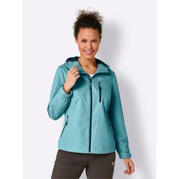 Damen Funktionsjacke, Blau, Gr. 38, Catamaran Sports, &Uuml;bergangsjacken, Material: Polyester. Netzware: Polyester. &Auml;rmelfutter: Polyester