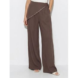 Bianco Lucci Pants 'Hose' female size 36 Brown