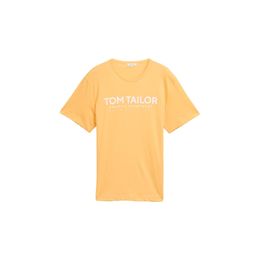 Tom Tailor Shirt Herren Gr&ouml;&szlig;e XL gelb / wei&szlig;
