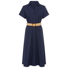 Laura Scott Kleid Damen Gr&ouml;&szlig;e 40 dunkelblau Sommerkleid