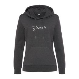 Bench Sweatshirt Damen Gr&ouml;&szlig;e M anthrazit / offwhite