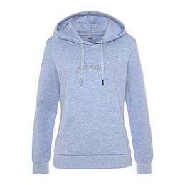 Bench Sweatshirt Damen Gr&ouml;&szlig;e L hellblau / silbergrau