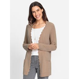 Ajourstrickjacke