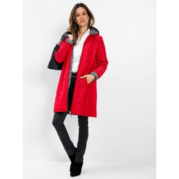 Heine Damen Steppmantel, Rot, Gr. 38, Winterm&auml;ntel, Material: Polyester
