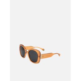 Polaroid Sonnenbrille 'Polaroid PLD 6190/S Green 52/23/140 Women Sunglasses' Damen Gr&ouml;&szlig;e 52 orange