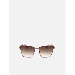 Longchamp Sonnenbrille 'Longchamp LO172S Burgundy 58/15/145 Women Sunglasses' Damen Gr&ouml;&szlig;e 58 rot