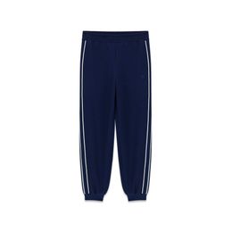 GUESS Workout Pants male size XL Dark blue / White
