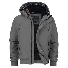 INDICODE Jeans Jacke ' Albanos ' Herren Gr&ouml;&szlig;e M grau