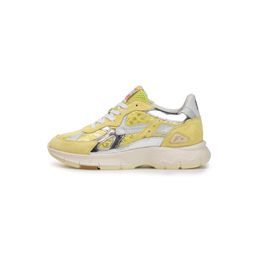 Floris van Bommel Sneaker 'Daysi 05' Damen Gr&ouml;&szlig;e 36.5 senf / silber Sommerschuhe